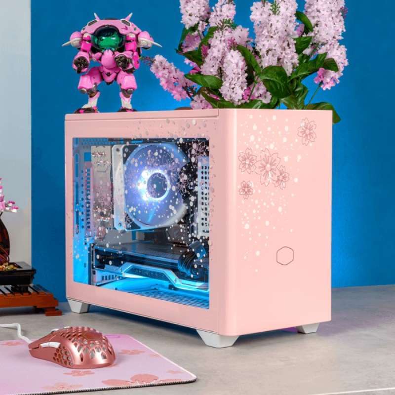 Promo COOLER MASTER NR200P SAKURA LIMITED EDITION PC CASE GAMING ...