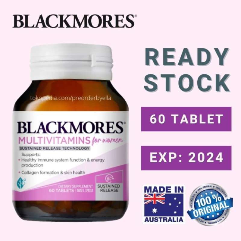 Jual Blackmores Multivitamin For Women 50 Tablet Di Seller Zebaa Shop - Wanasari, Kab. Bekasi ...