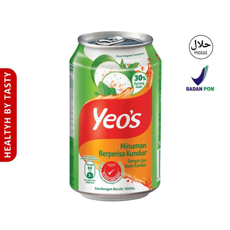 Promo Yeos Kundur Minuman Yeos Drink Kaleng Can Chrysan Tea Soy Bean ...