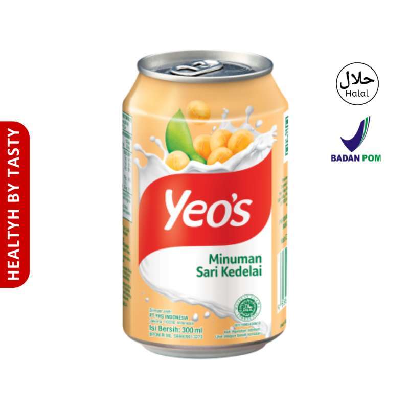 Promo Yeos Kundur Minuman Yeos Drink Kaleng Can Chrysan Tea Soy Bean ...