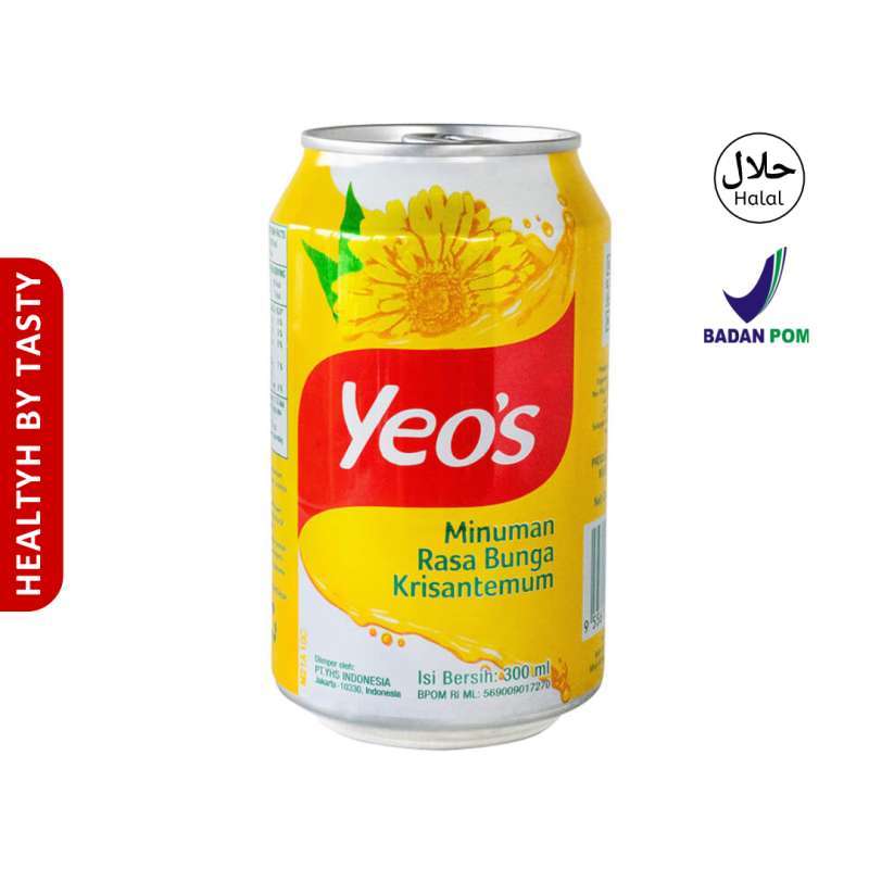 Promo Yeos Kundur Minuman Yeos Drink Kaleng Can Chrysan Tea Soy Bean ...