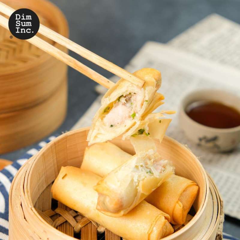 Jual Lumpia Goreng / Lumpia Ayam Udang/ Spring Roll Premium By Dimsum ...