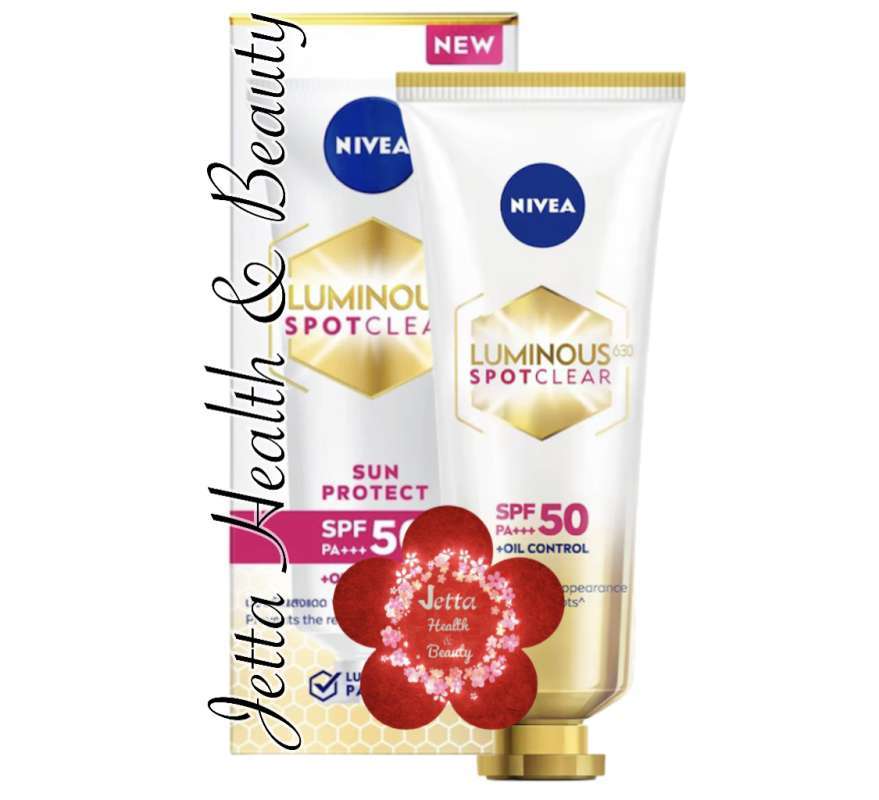 Promo Nivea Luminous 630 Spotclear Sun Protect SPF50 PA+++ Oil Control ...