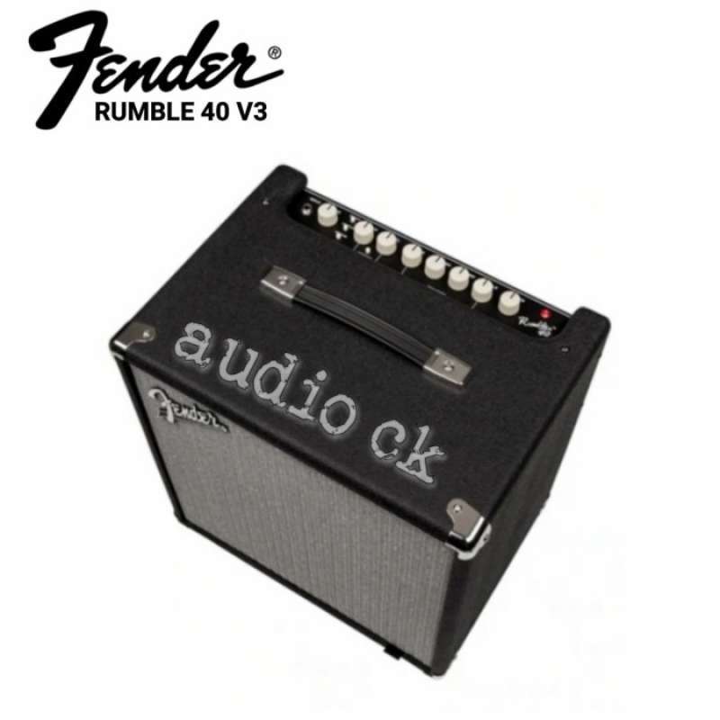 Promo Fender Rumble 40 V3 Bass Combo Amplifier Original - Multicolor ...