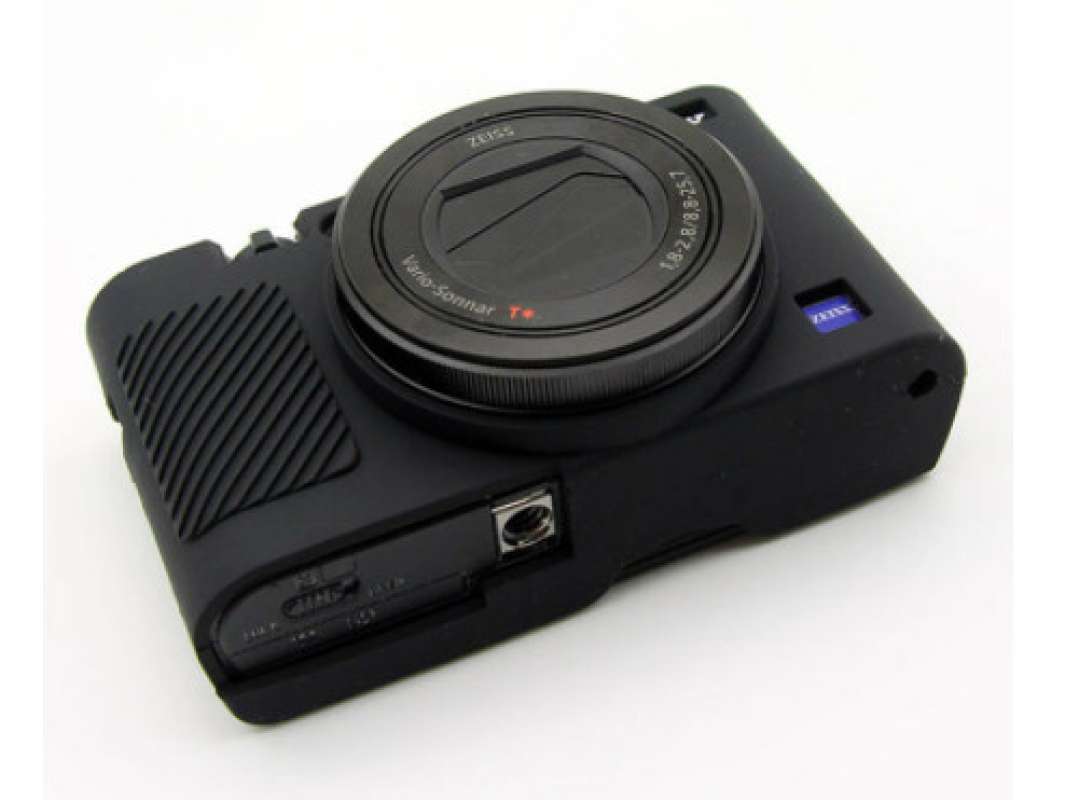 Promo SONY RX100 MARK 3 4 5 III V IV SILICONE RUBBER CAMERA BODY COVER ...