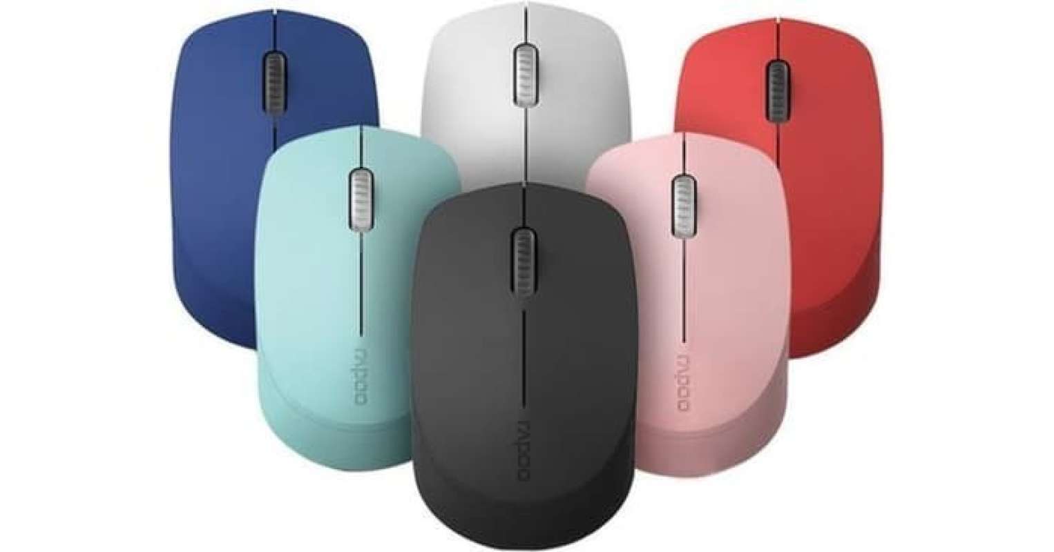 Promo Mouse Rapoo M100 Silent |Multi-mode Wireless Mouse Diskon 23% di ...