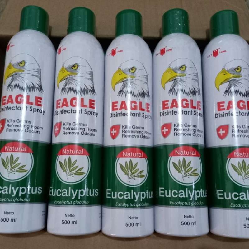 Promo Eagle Eucalyptus Disinfectant Spray 500 Ml Diskon 23% di Seller ...