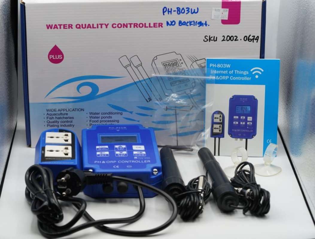 Promo Ph-803w B Ph Redox Orp Controller Wifi Output Power Relay Monitor Diskon 23% Di Seller ...