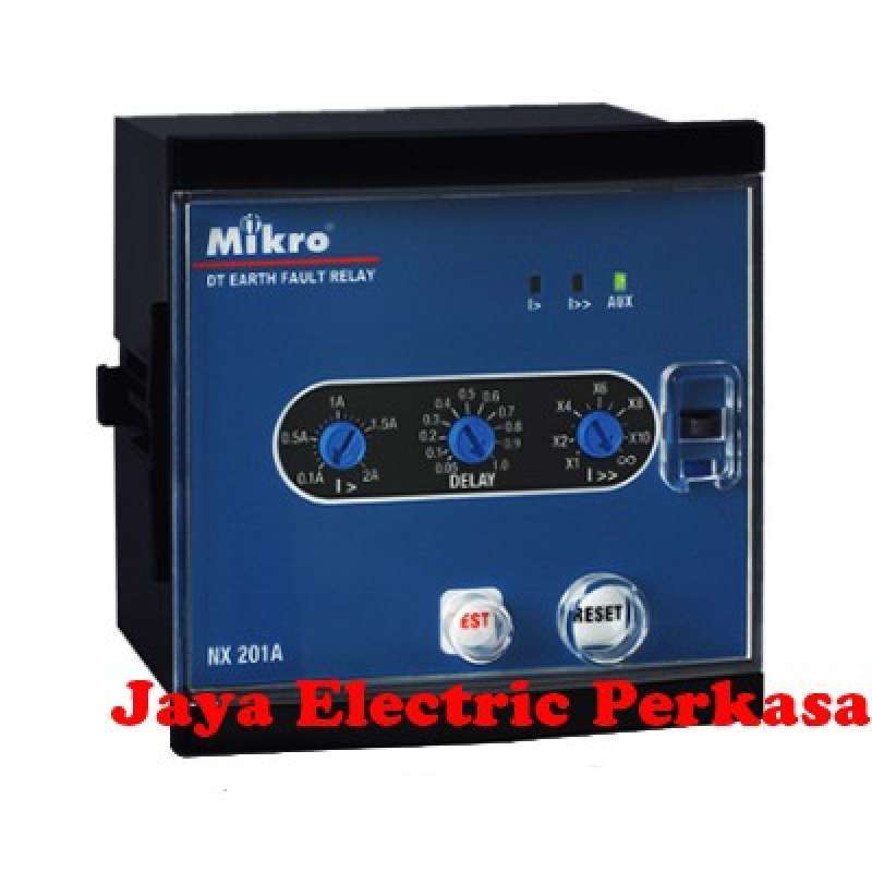 Promo MIKRO NX201A-240A EARTH FAULT RELAY NX201A - 240A EFR Diskon 23% ...