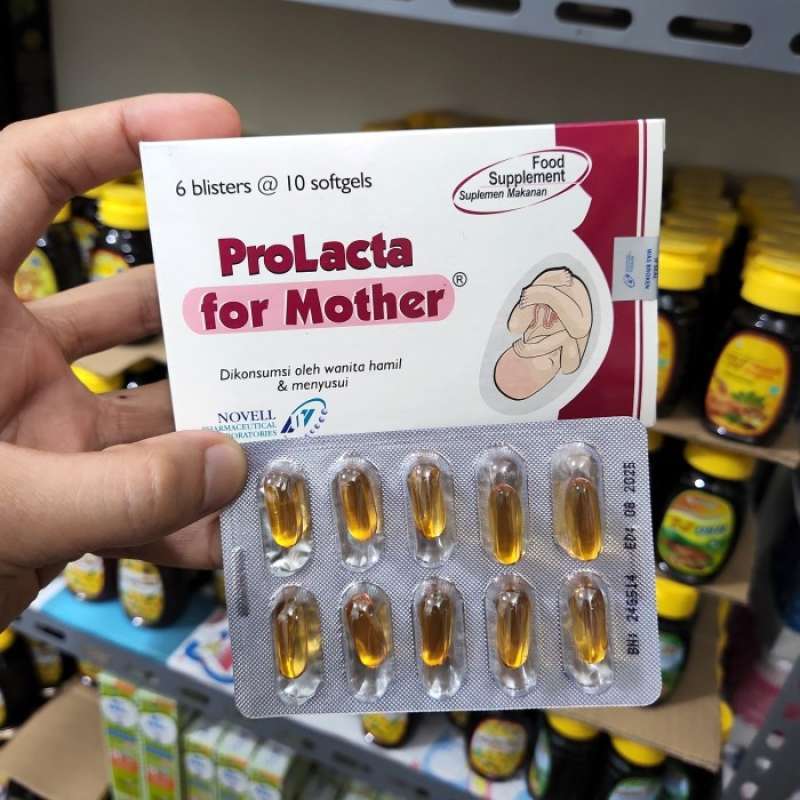 Promo Prolacta For Mother Strip 10kapsul Diskon 26% Di Seller Uhuru ...