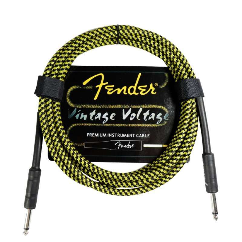 Jual Kabel Jack Fender 3 Meter Vintage Voltage Yellow Kabel Gitar Dan ...