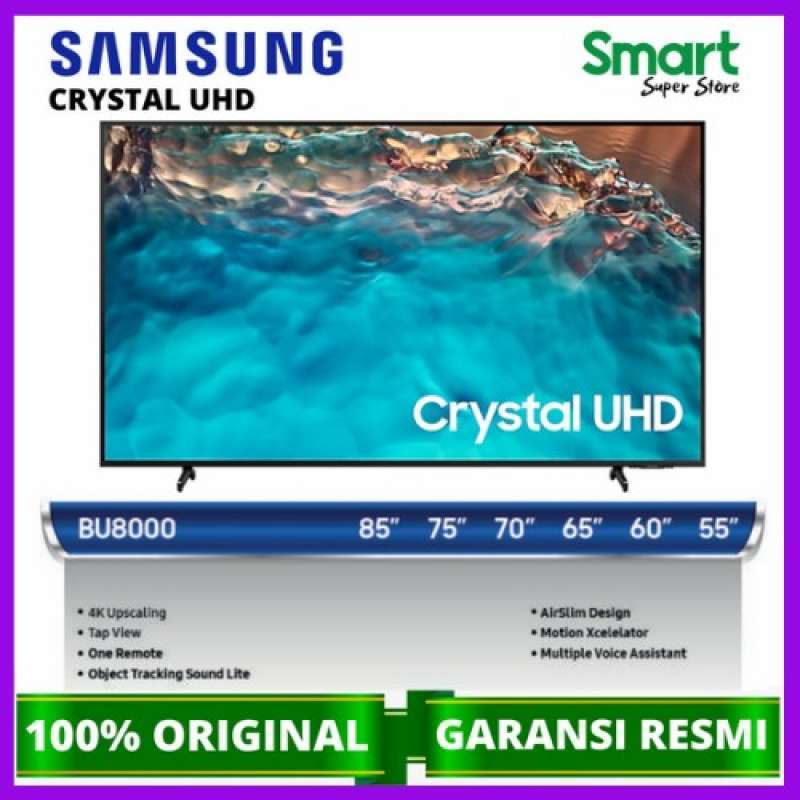 Promo SAMSUNG UA55BU8000 55 Inch Crystal UHD 4K Smart TV Diskon 20% di Seller PRASALE - Setu ...