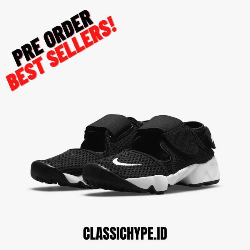 Jual Nike Air Rift Black Kids Size 100% Original Di Seller Classichype ...