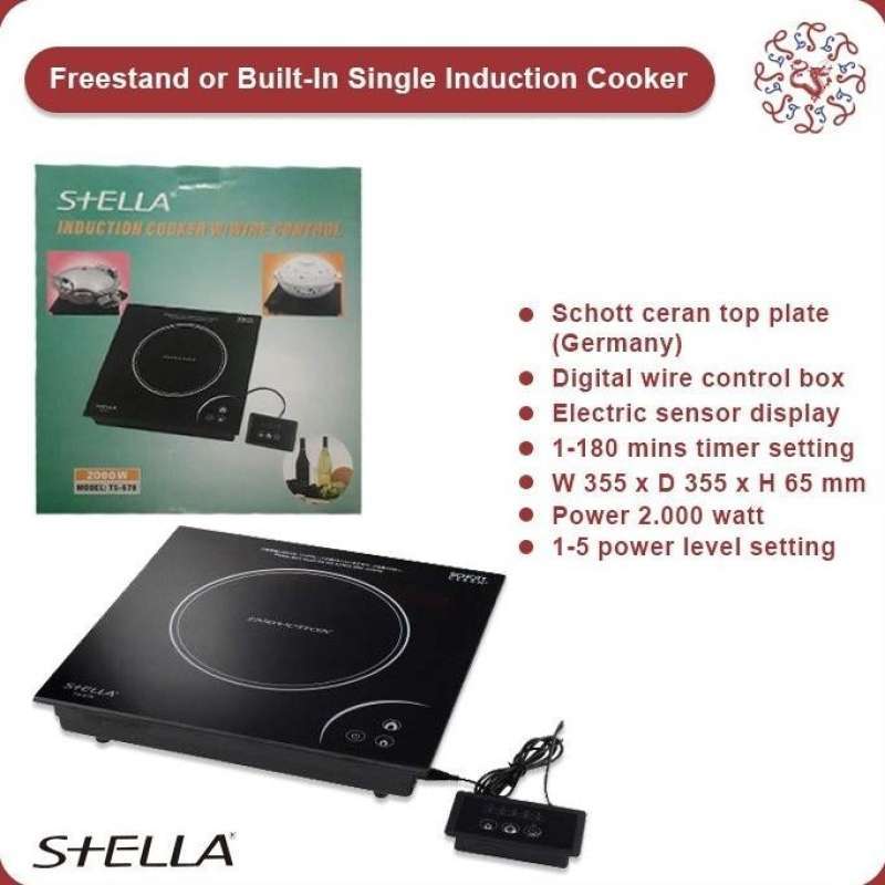 Jual Stella Freestand / Built In Induction Cooker / Kompor Induksi #ts ...