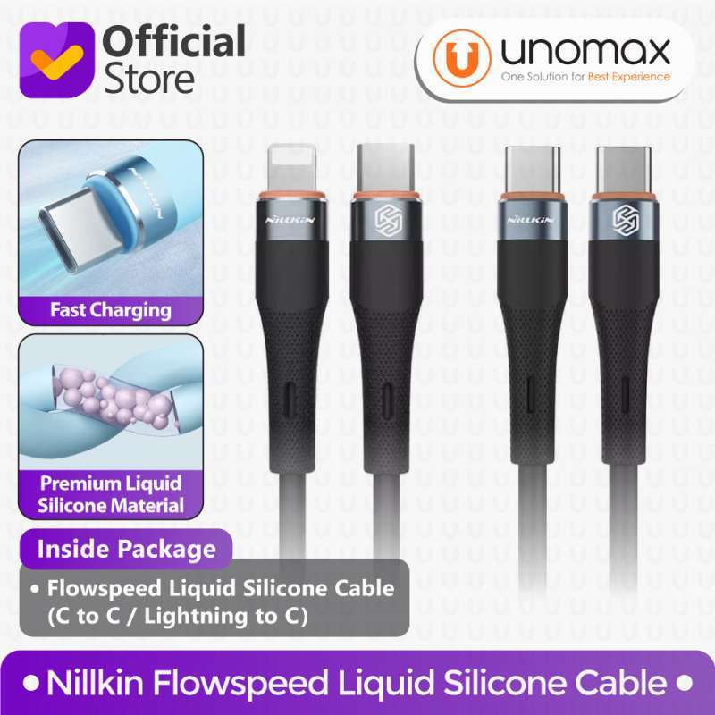 Jual Cable Data Nillkin USB-C to Lightning PD 27W / USB-C to USB-C PD ...