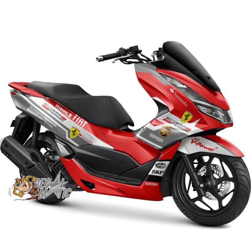 Jual Decal Stiker Full Body Motor Honda PCX 160 / PCX150 Ferrari di ...