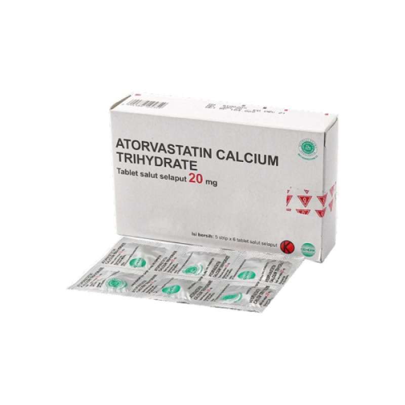 Jual ATORVASTATIN OGB DEXA MEDICA 20 MG BOX 30 TABLET di Seller Apotek ...