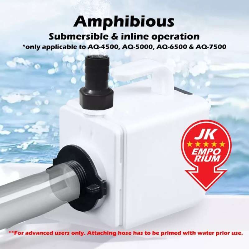 Promo Amara Am105 Am 105 Mesin Pompa Air Power Head Aquarium Kolam Ikan ...