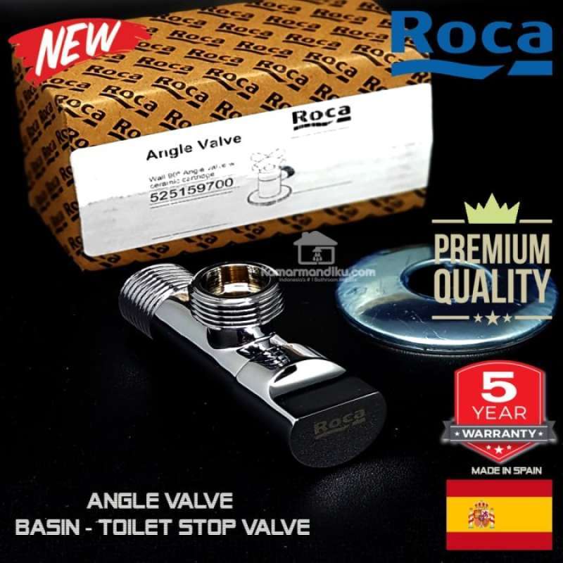 Promo Roca Water supply - Angle Valve stop valve untuk wastafel atau ...