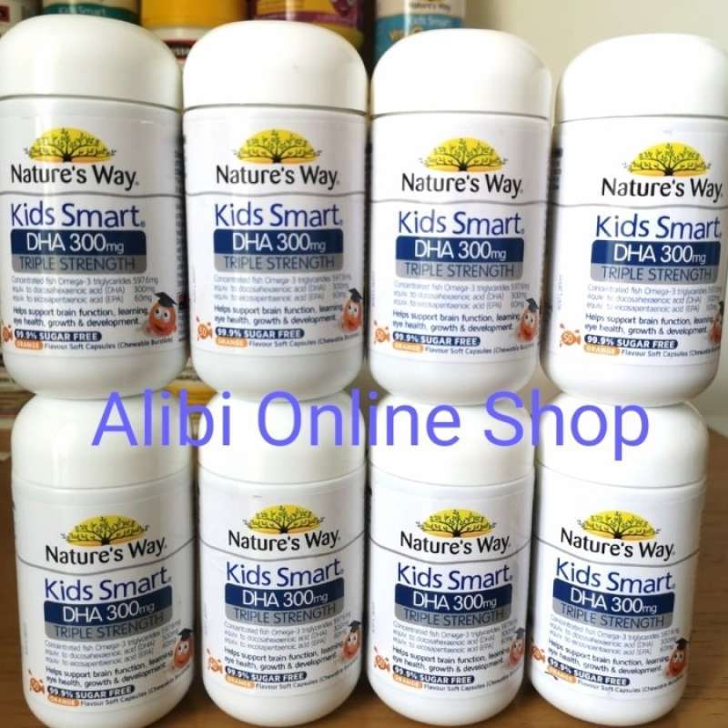 Jual Nature's Way Kids Smart DHA 300mg Triple Strength - 50 Soft ...