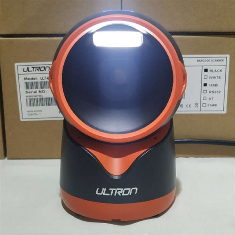 Promo Barcode Scanner Omni Directional 2D Qr Code Ultron Ult-669W Usb ...