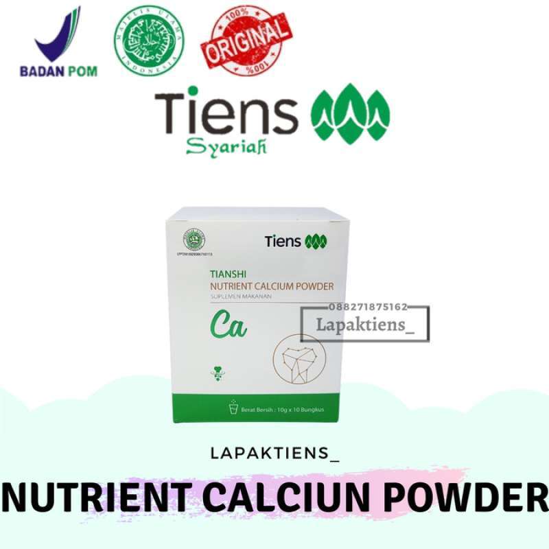Promo Harga Resmi Distributor Tiens Nutrient Calcium Powder Diskon 23% ...