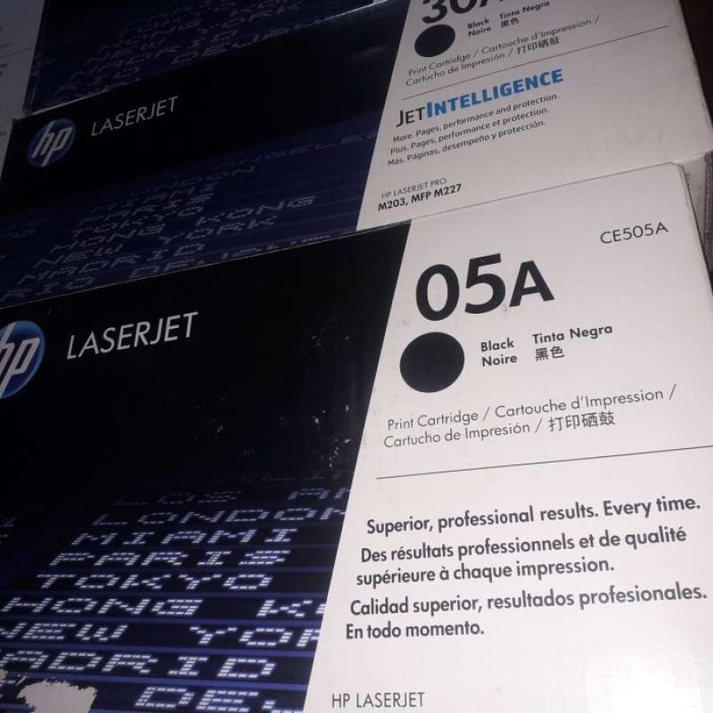 Promo Toner Laserjet Hp 05a Black Original For Printer Hp Laserjet ...