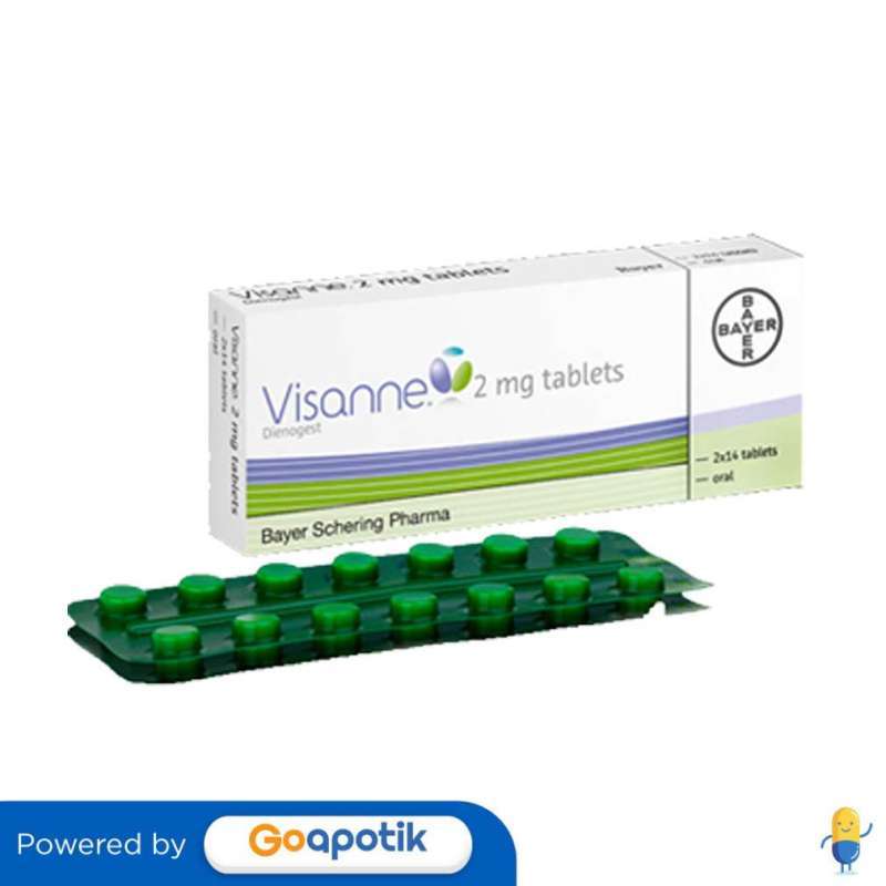 Jual Visanne 2 Mg Strip 14 Tablet Di Seller Apotek Potenza - Selong ...