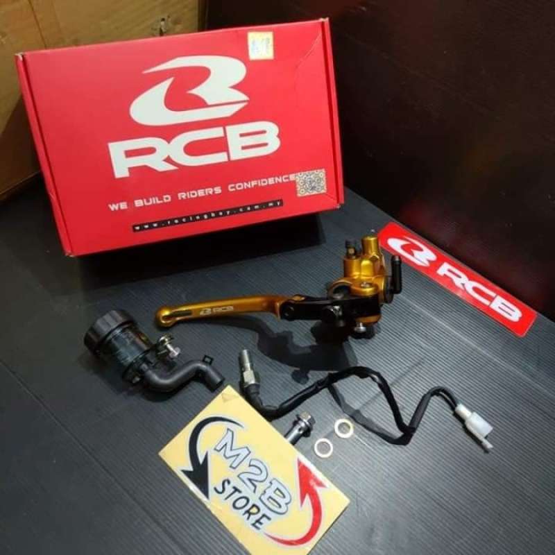 Promo Master rem kanan RCB radial S1 + switch Rem Universal GOLD KUNING ...
