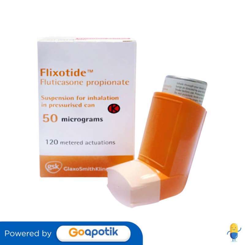 Jual FLIXOTIDE INHALER 50 MCG/DOSIS 120 DOSIS di Seller Apotek Mitra ...