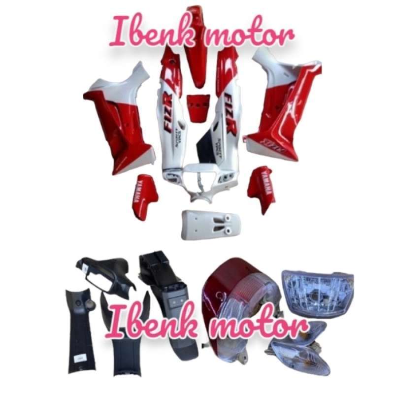Promo Full Body Set Lampu Reflektor F1zr/full Body F1zr Merah Putih ...
