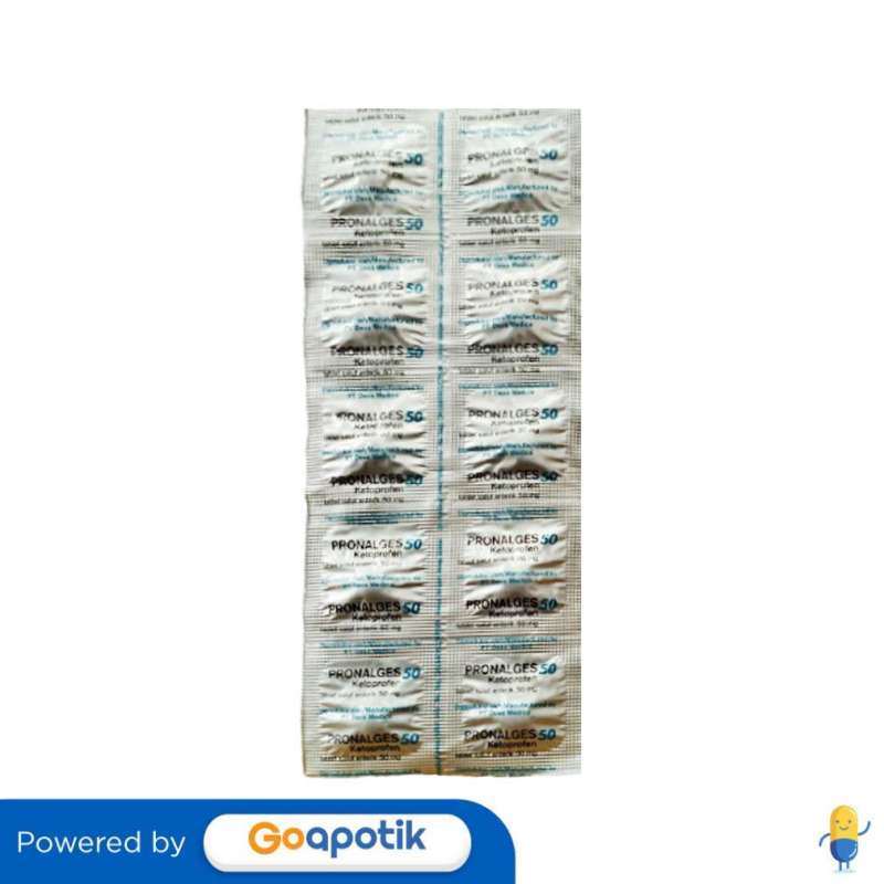 Jual PRONALGES 50 MG STRIP 10 TABLET di Seller Apotek Swadaya Sehat ...
