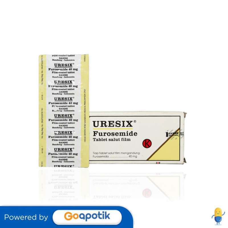 Jual URESIX 40 MG BOX 100 TABLET di Seller Apotek Felix - Sungai Jawi ...