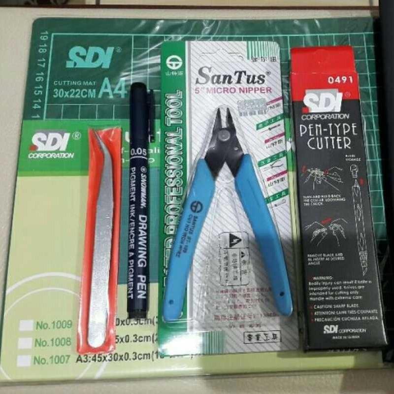 Promo Starter Pack Toolkit Toolset Gundam Pg Mg Hg Rg Sd Gunpla Model Kit Diskon 23% Di Seller ...