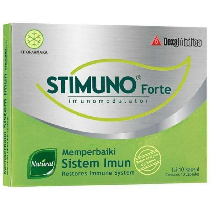 Jual Stimuno Forte 10 Tablet Obat Daya Tahan Tubuh Vitamin Suplemen Di ...