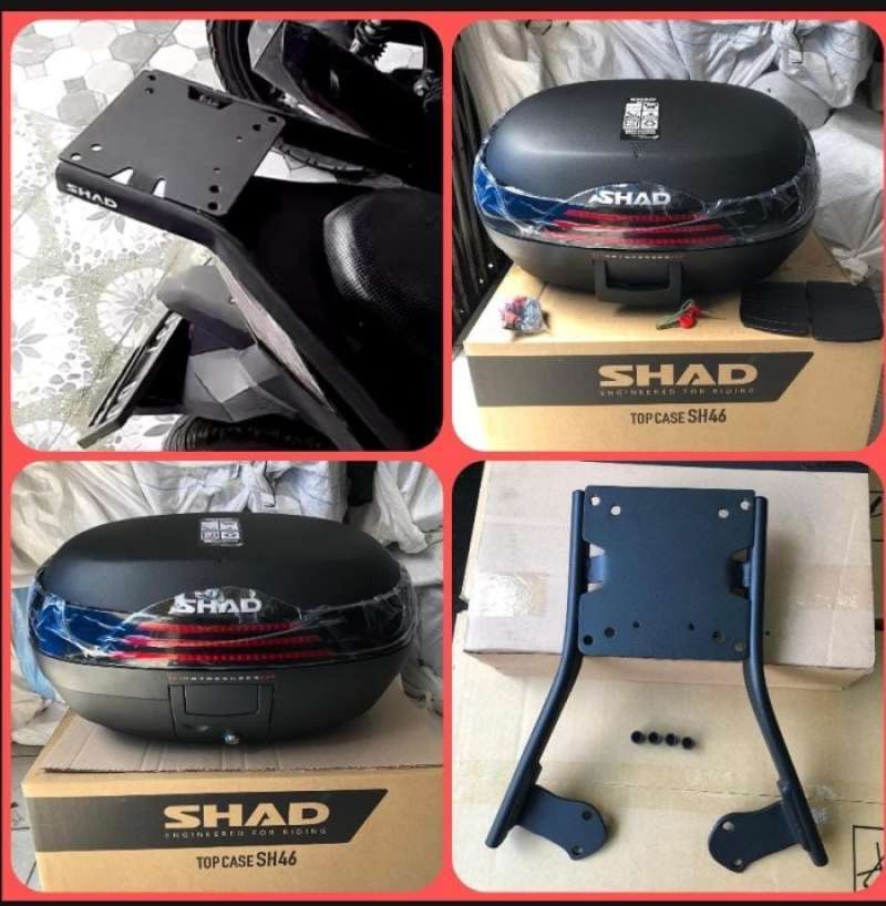 Promo PAKET BRACKET BOX HONDA SCOOPY BOX SH46 BREKET BOX SCOOPY BOX ...
