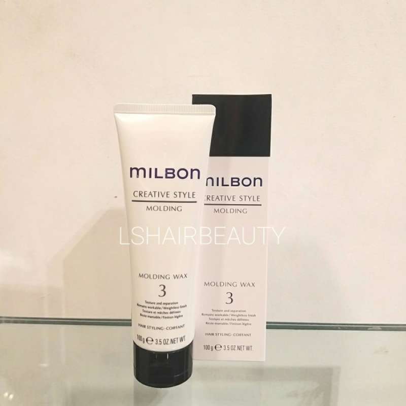 Promo MILBON CREATIVE STYLE Molding Wax No. 3/ 5/ 7 100g Diskon 20% di Seller TRASALE - Setu ...