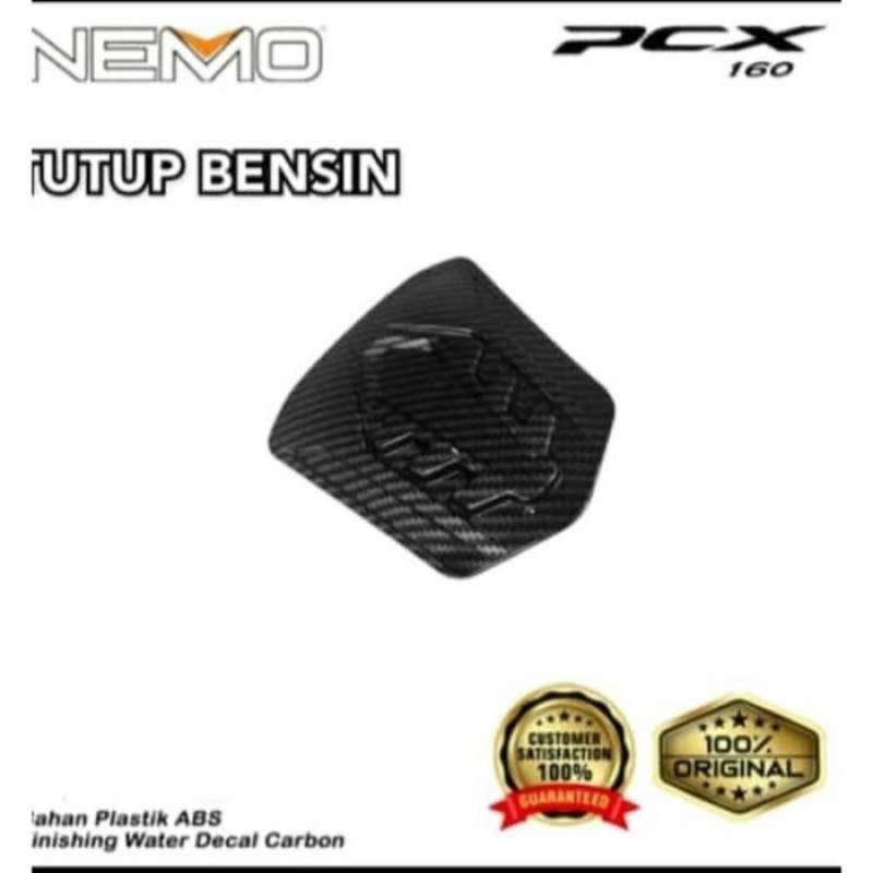 Promo Cover Tangki Capgap Tutup Tangki New Pcx 160 Carbon Diskon 23% Di ...