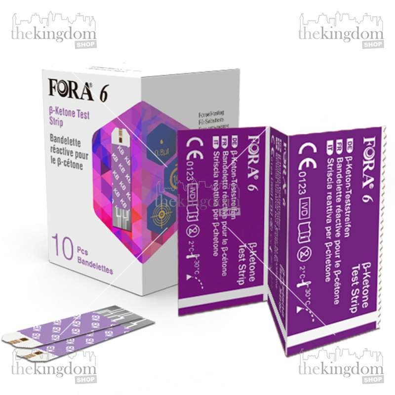 Jual Fora 6 B-ketone Test Strip /10 Keton Refill Tes Plus Di Seller The ...