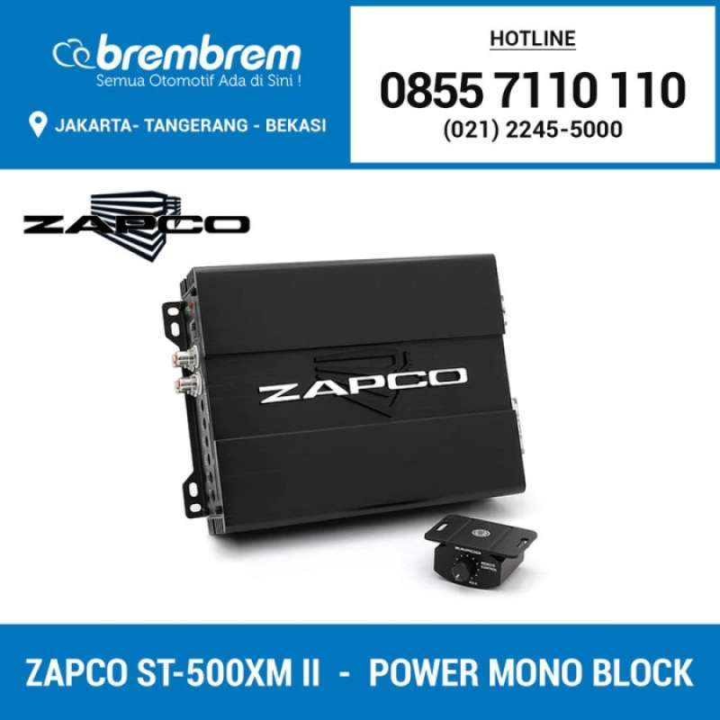 Promo Zapco St-500Xm Ii - Power Monoblock Diskon 4% di Seller Hithsant ...