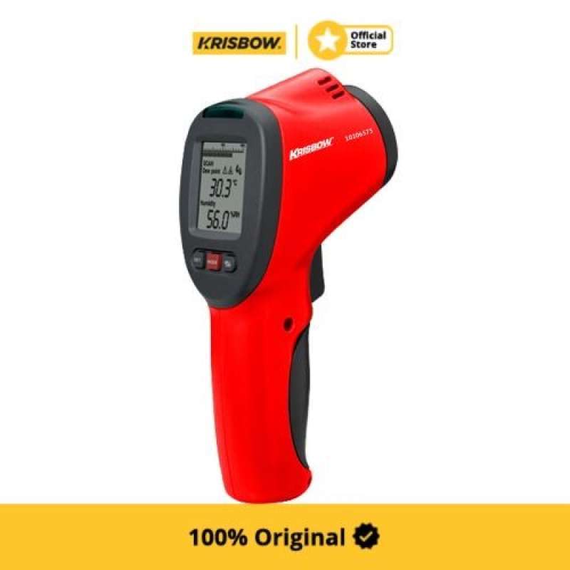 Promo Krisbow Termometer Infra Red Dengan Dew Point -50-400c Diskon 15% ...