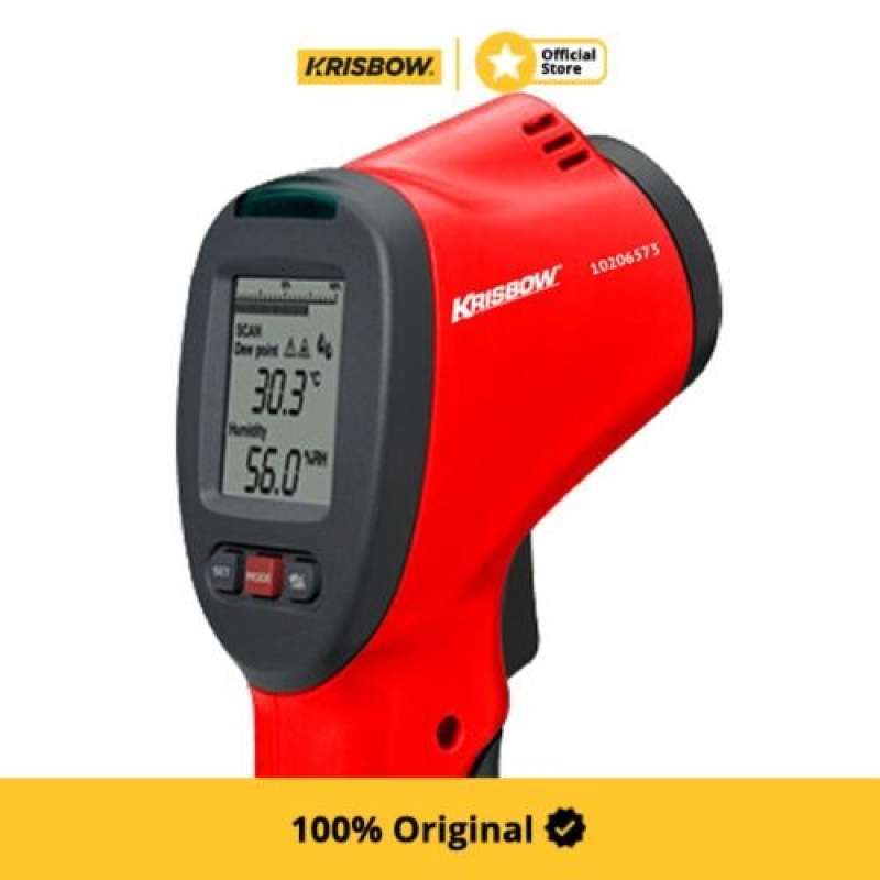 Promo Krisbow Termometer Infra Red Dengan Dew Point -50-400c Diskon 15% ...