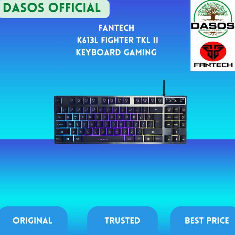 Jual Fantech FIGHTER II K613 TKL Keyboard Membrane Gaming di Seller ...