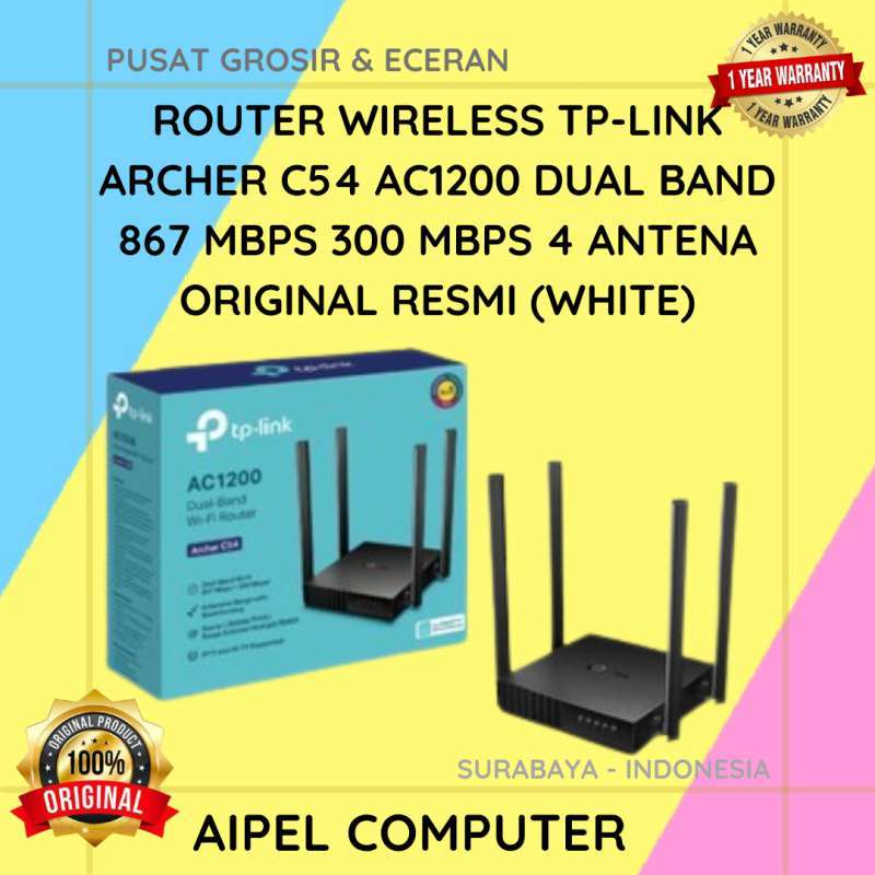Jual C54 | Router Wireless Tp-link Archer C54 Ac1200 Dual Band 867 Mbps ...