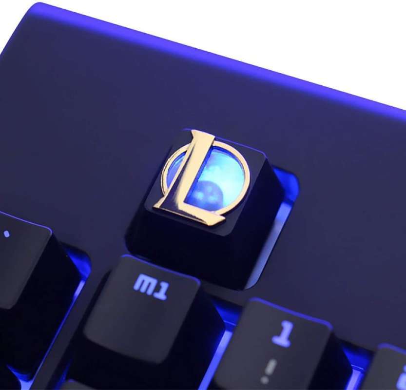 Promo 3D Metal Keycap League of Legends LOL Logo Backlit Mechanical ...