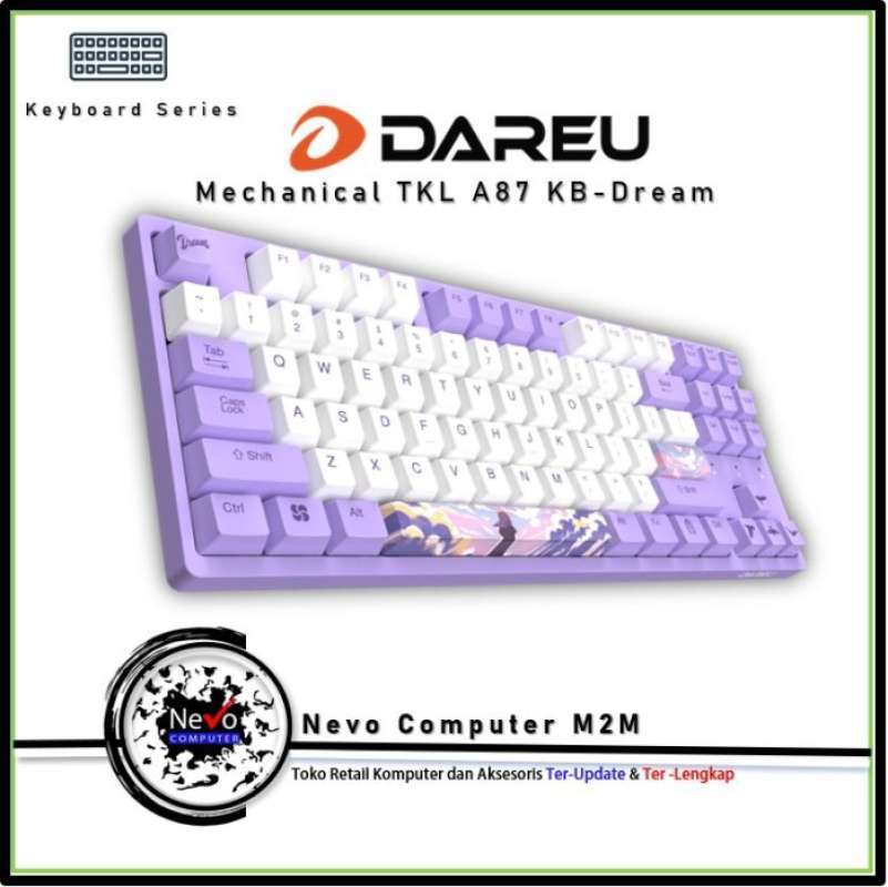 Promo DAREU Keyboard A87|Dream|Tenkeyless| Mechanical Gaming Keyboard ...
