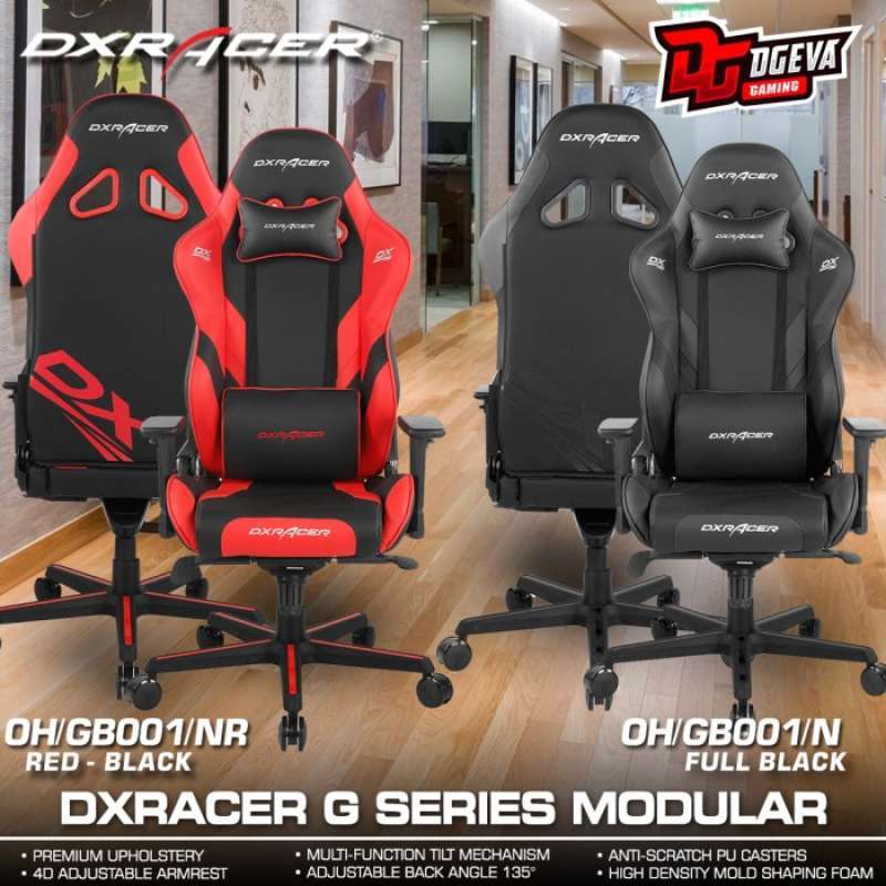 Promo DXRacer G Series Modular Gaming Chair Office / Kursi Gaming ...