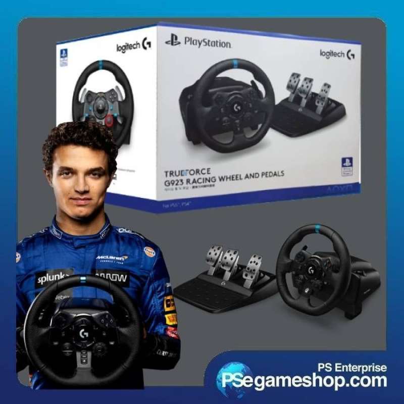 Promo Logitech G923 TRUEFORCE Sim Racing Wheel for PS4-PS5 Diskon 23% ...