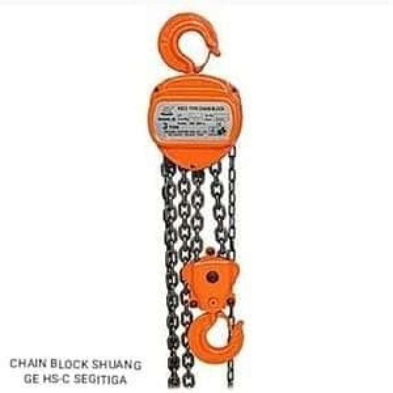 Promo Chain Block / Chain Hoist / Takel 3 Ton x 15 Meter SHUANG GE HSC ...