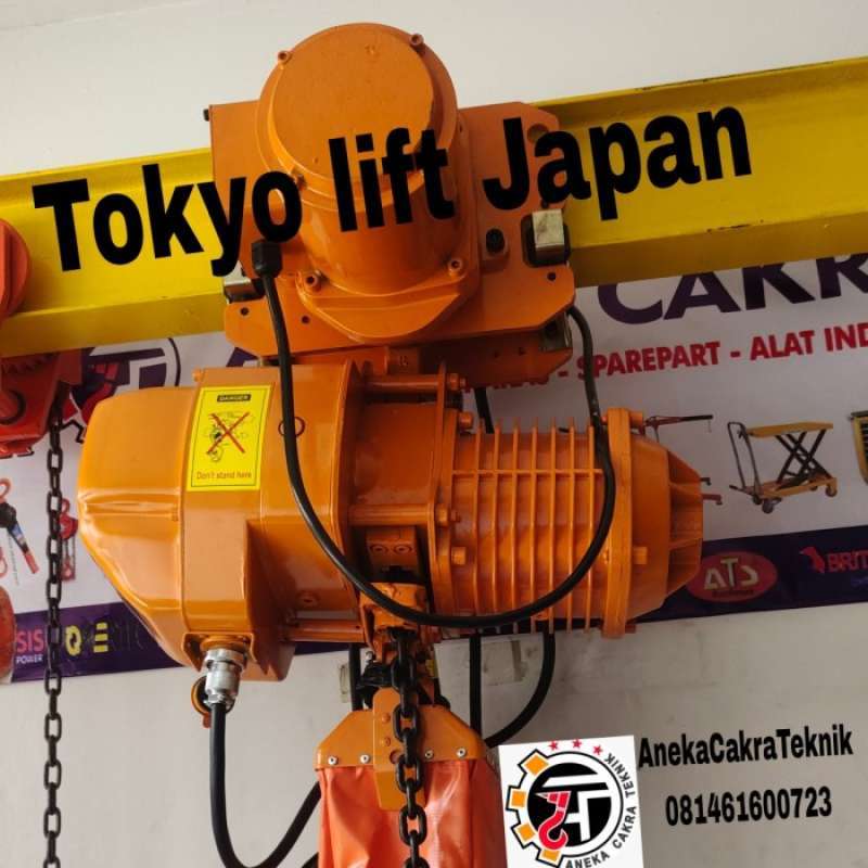Promo Electric Chain Hoist 1 Ton X 8 Meter (Plus Trolley)TOKYO LIFT ...
